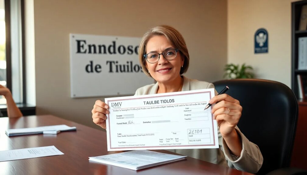 ¿Cómo endosar un título de un carro americano? Tener un Carro